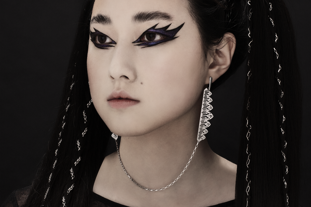 Gothic Filigree One-Piece Earring KAI - MYRIL JEWELS – Myril Jewels