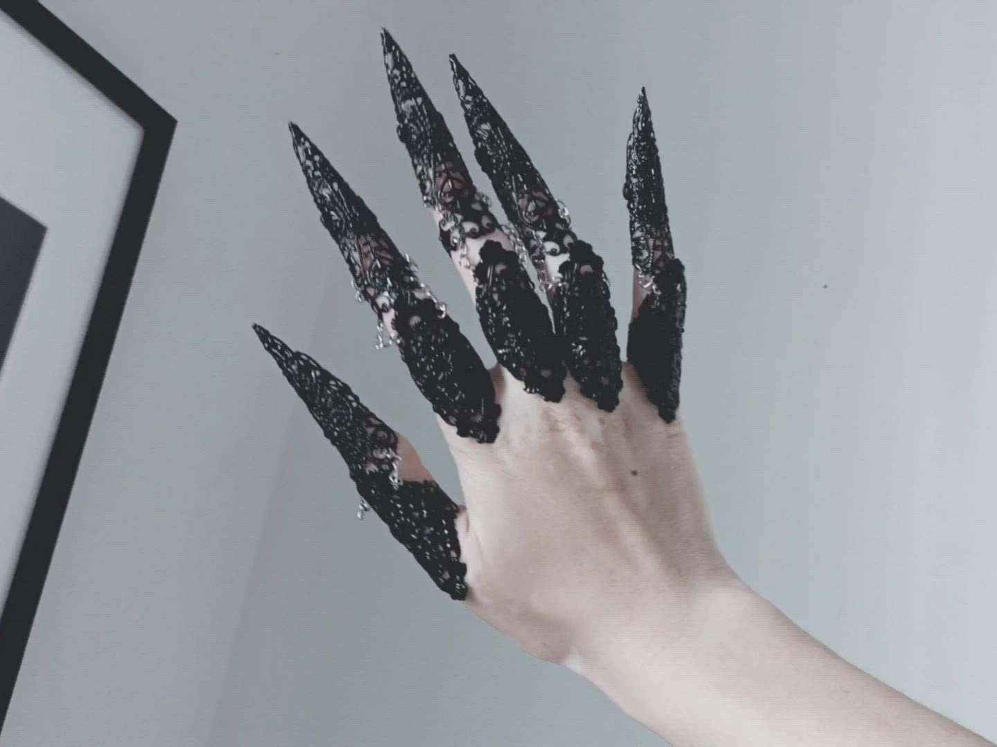 Gothic Claw Rings STOKKSNES - MYRIL JEWELS – Myril Jewels