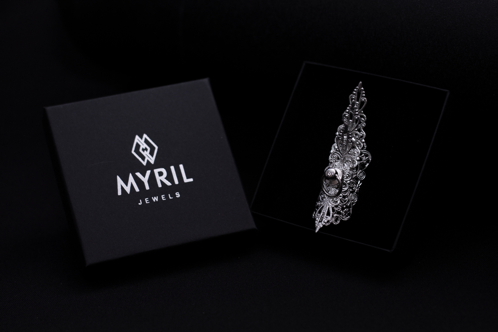 Multi-Layer Filigree Ring R-11 - MYRIL JEWELS – Myril Jewels