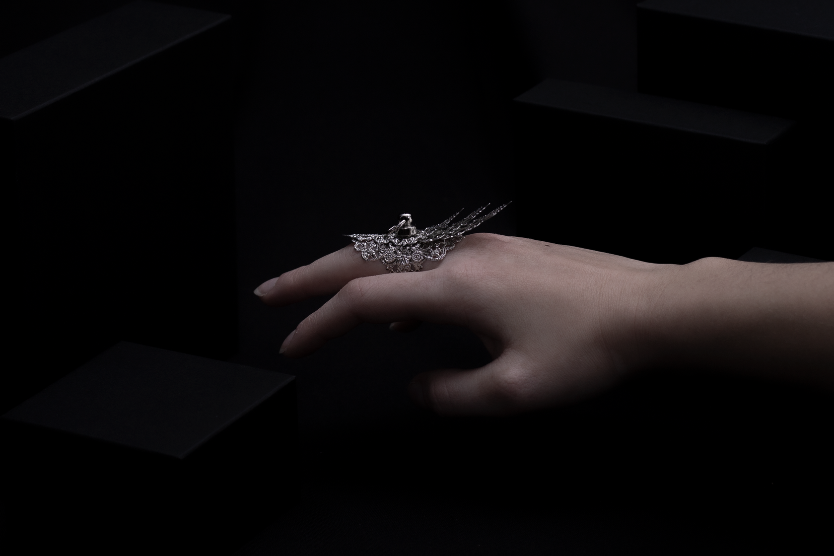 Multi-Layer Filigree Ring R-11 - MYRIL JEWELS – Myril Jewels